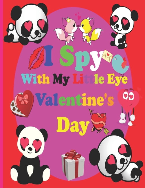 i spy with my little eye valentine's day : A Fun Guessing and coloring ...