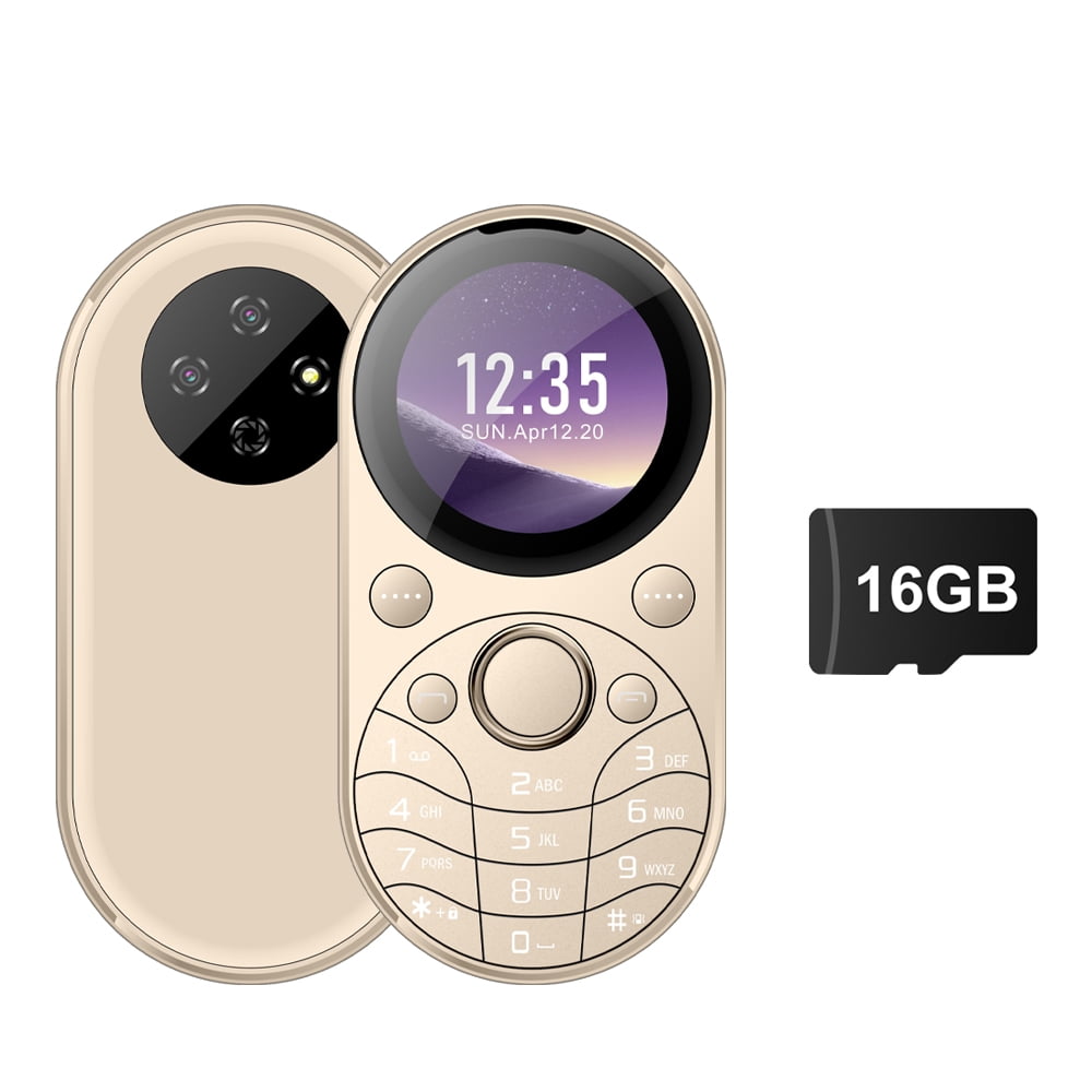 i15 mini Oval Small Mobile Phone Dual SIM GSM 1.39 inch Screen Speed ...