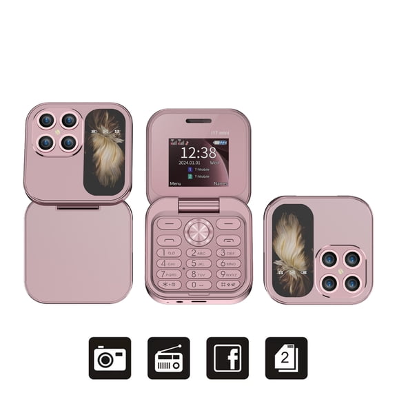 Flip Phones | Pink - Walmart.com