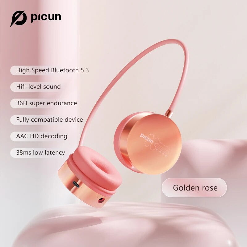 i30 Wireless Headphone HiFI Stereo Lightweight Bluetooth 5.3 Headset ...