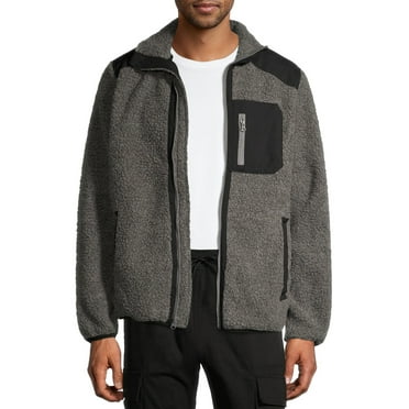 Wrangler Workwear Men's & Big Men's Quilted Lined Shirt Jacket, Sizes S ...