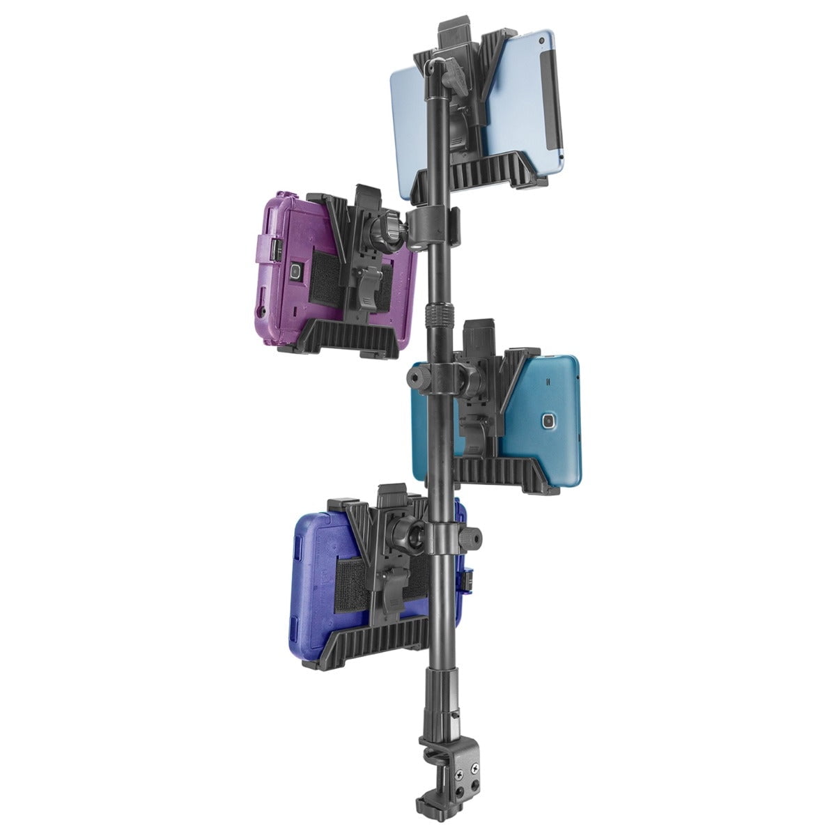 iBOLT TabDock Point of Purchase Clamp Mount - with 4 Tablet Holders Perfect for Multiple ...
