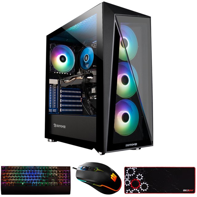 iBUYPOWER Slate 4 MR 221i Desktop i7-11700F 16GB 480GB SSD 1TB HDD RTX ...