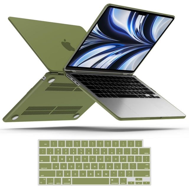 iBenzer Compatible with 2024 2023 2022 MacBook Air 13 inch Case M3 ...