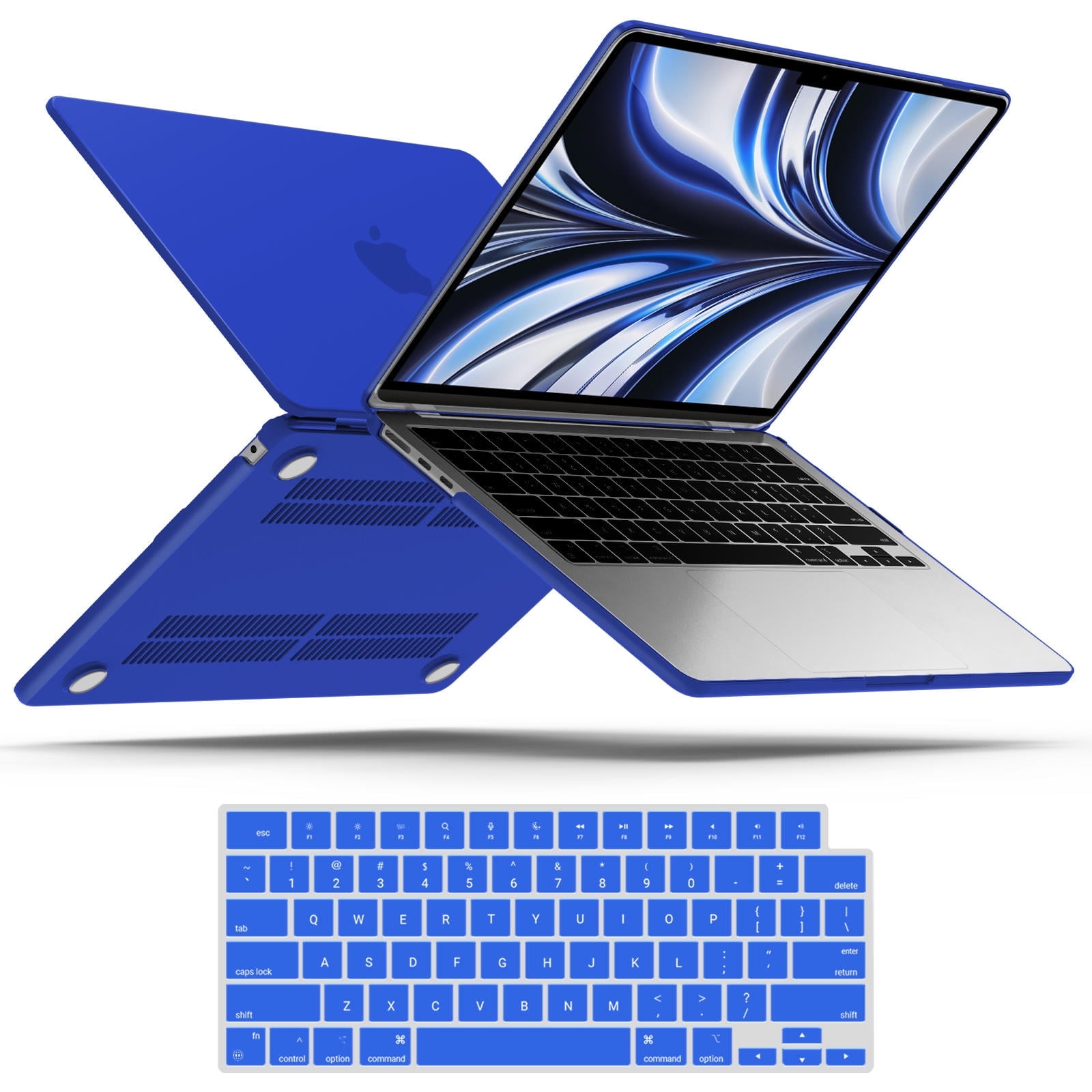 iBenzer Compatible with 2024 2023 2022 MacBook Air 13 inch Case M3 ...