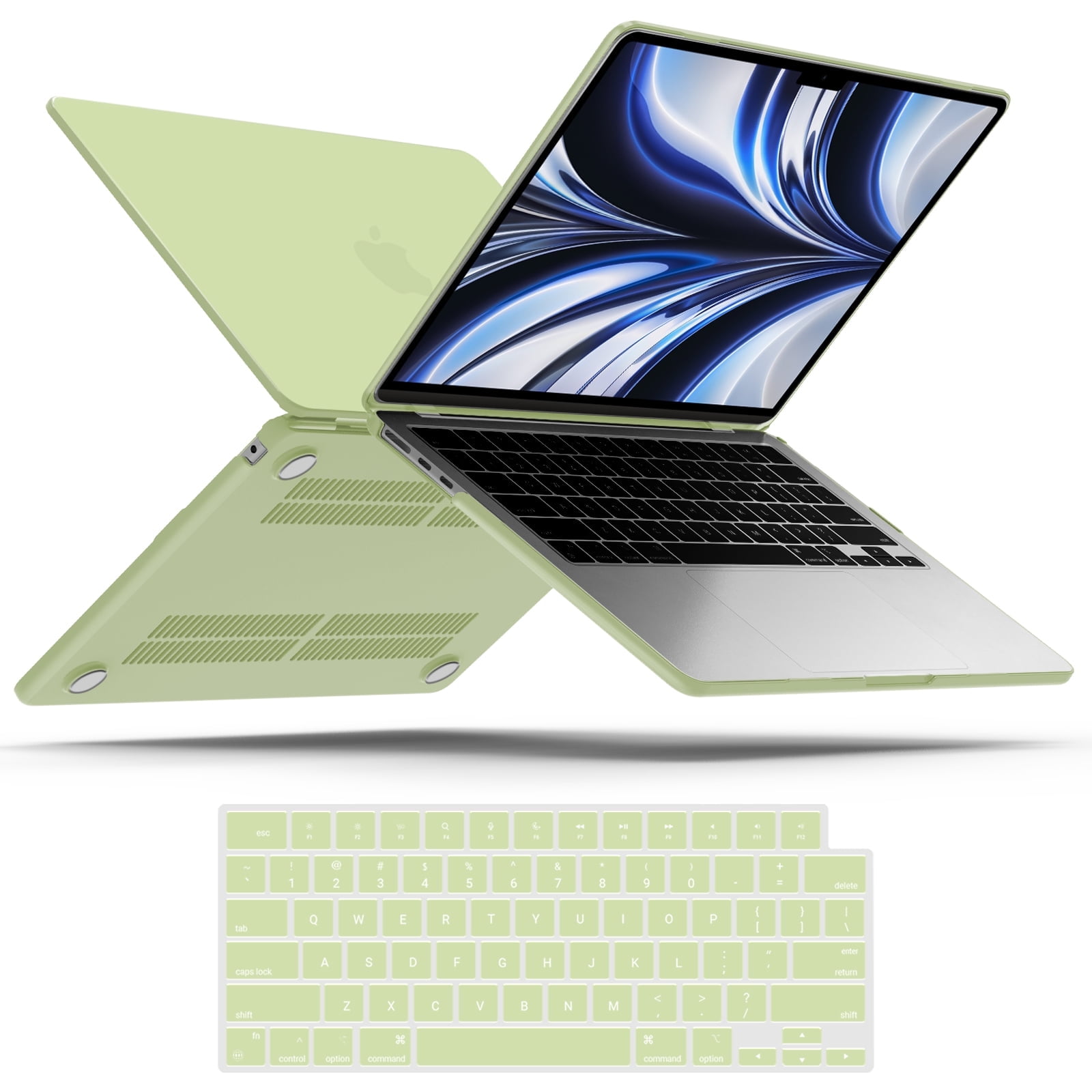 iBenzer Compatible with 2024 2023 2022 MacBook Air 13 inch Case M3 ...