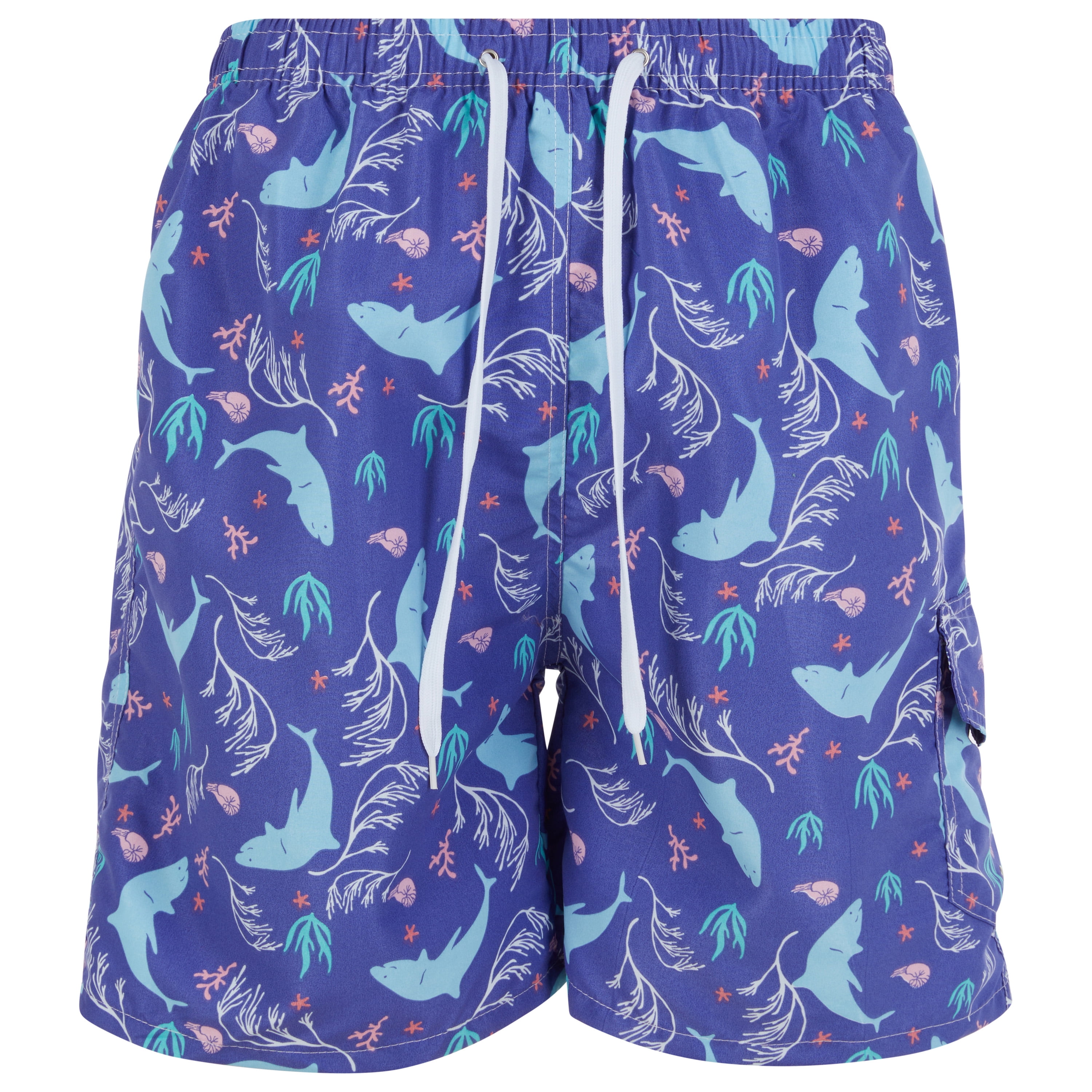 iBerryNY Mens Swimming Trunks, Beach Shorts, Swim Suit Cargo Pocket ...