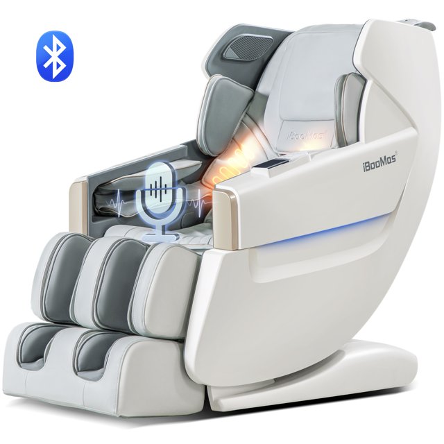 Iboomas 2024 3d Full Body Massage Chair Zero Gravity Shiatsu Recliner