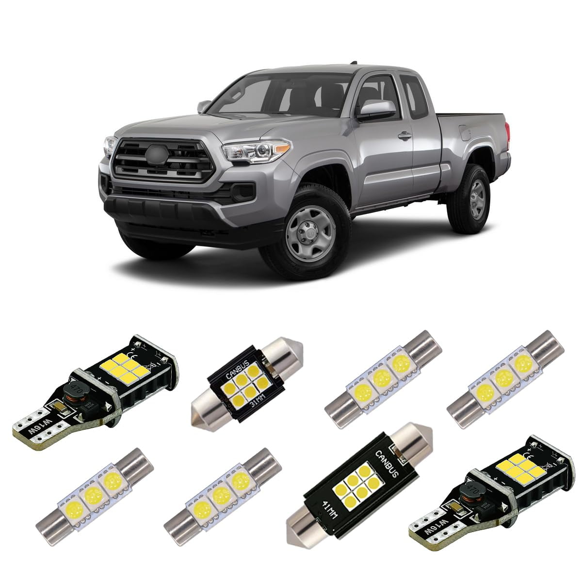 iBrightstar Super Bright LED Bulbs Package Kit Accessories Fit for ...