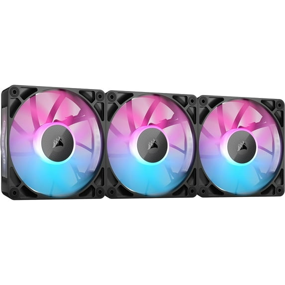 iCUE Link RX120 RGB 120mm PWM Fans with iCUE Link System Hub - Magnetic ...