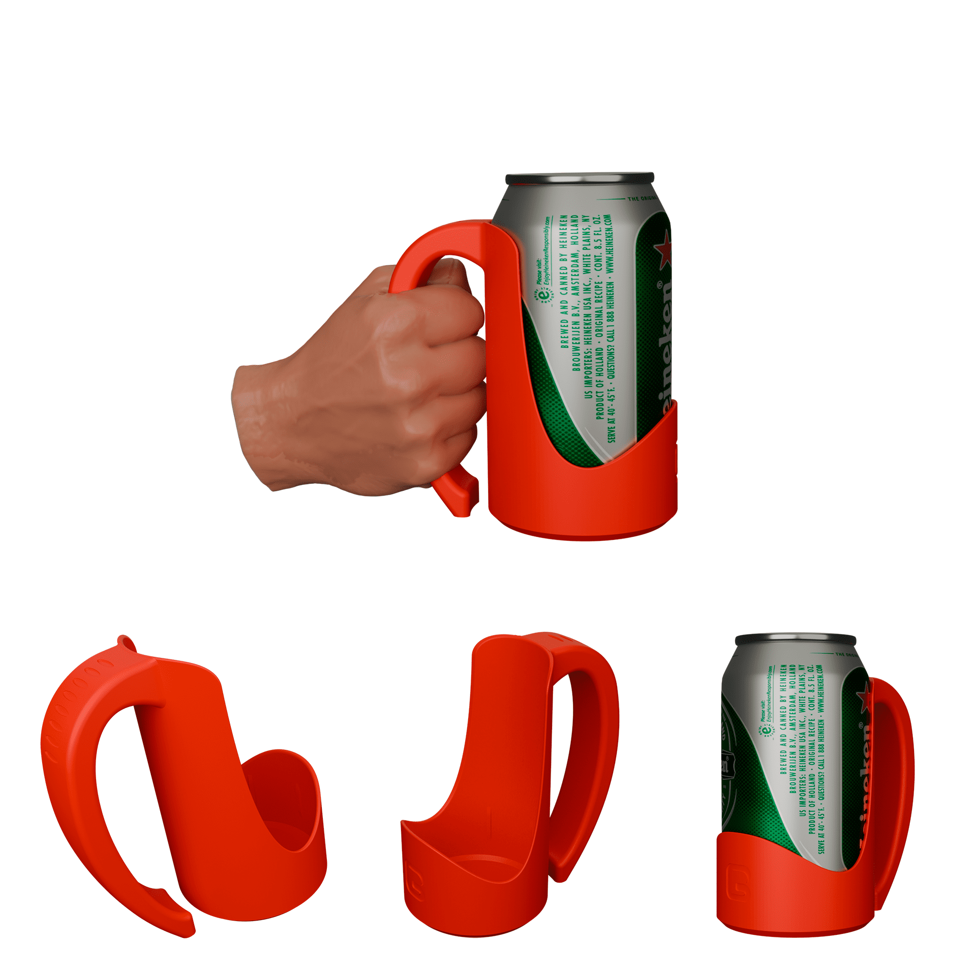 iCanHandle – Can Holder Handle for 12oz Standard and Slim Cans, Perfect ...