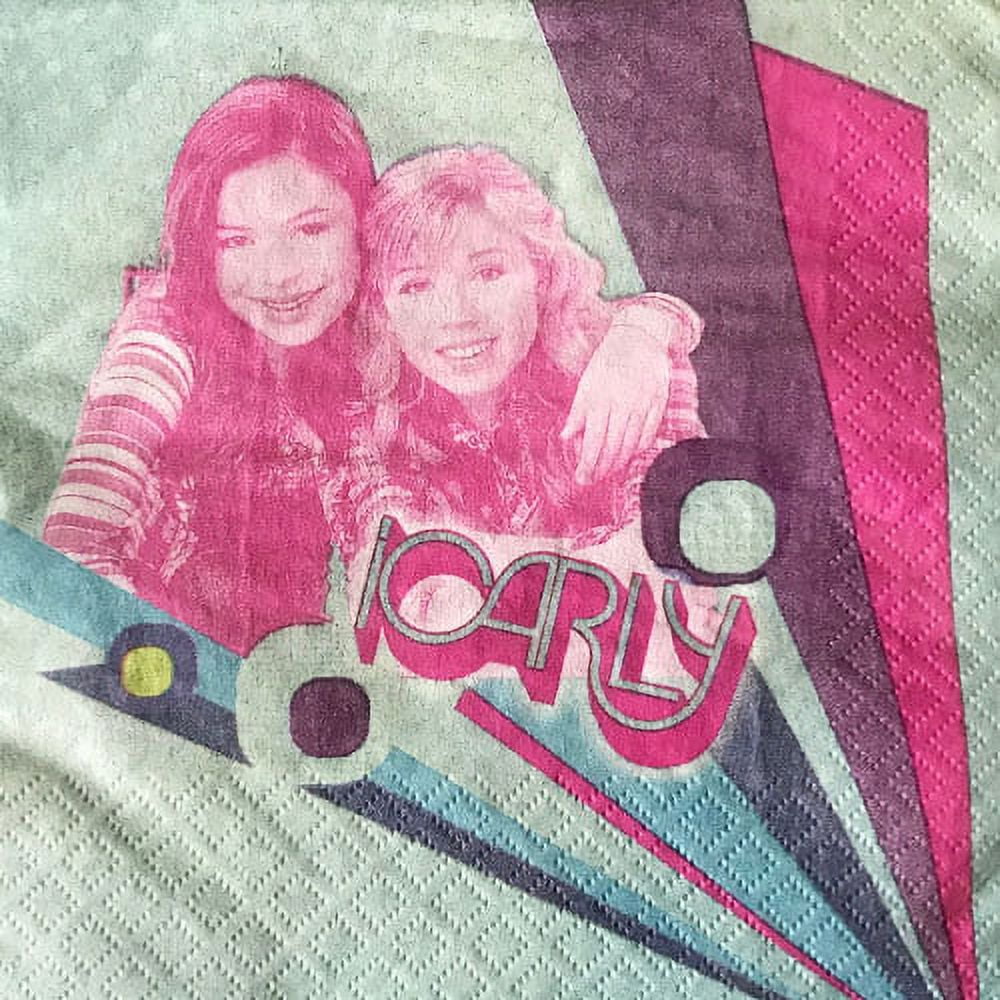 iCarly Carly Shay Nickelodeon TV Kids Birthday Party Paper Beverage ...