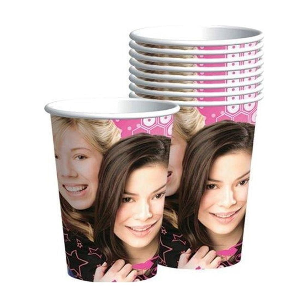 iCarly 9oz Paper Cups (8ct) - Walmart.com