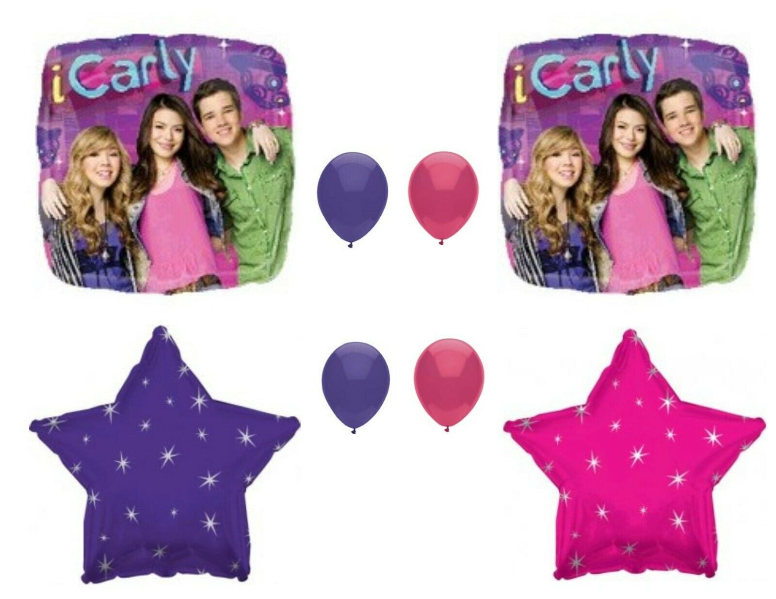 iCarly Happy Birthday Party balloons Decoration Nickelodeon - Walmart.com