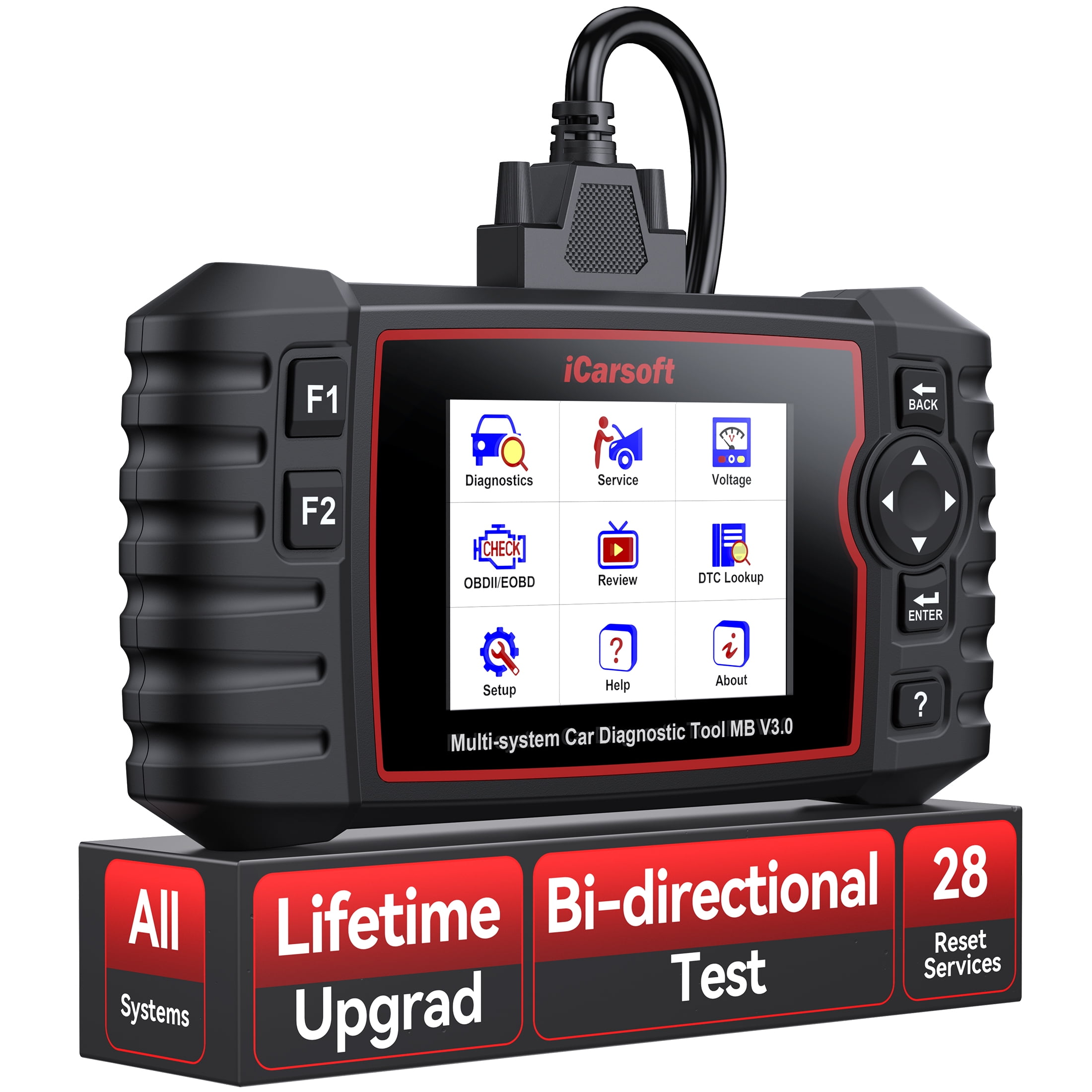iCarsoft Bidirectional Diagnostic Tool for Mercedes-Benz/Sprinter/Smart ...