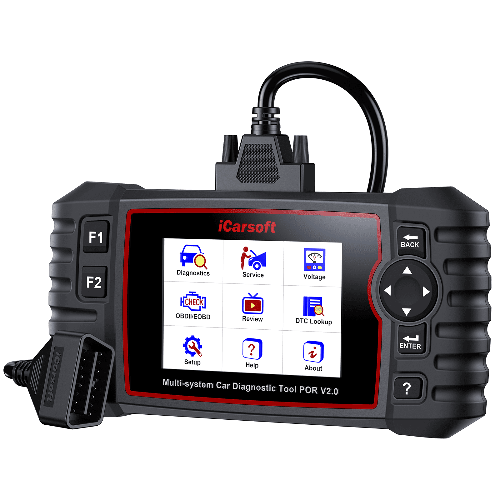 iCarsoft POR V2.0 OBD2 Scanner Diagnostic Tool for Porsche/Cayenne, All ...