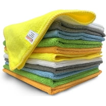 "MR.SIGA Reusable Microfiber Cleaning Rags, Ideal for Kitchen ...