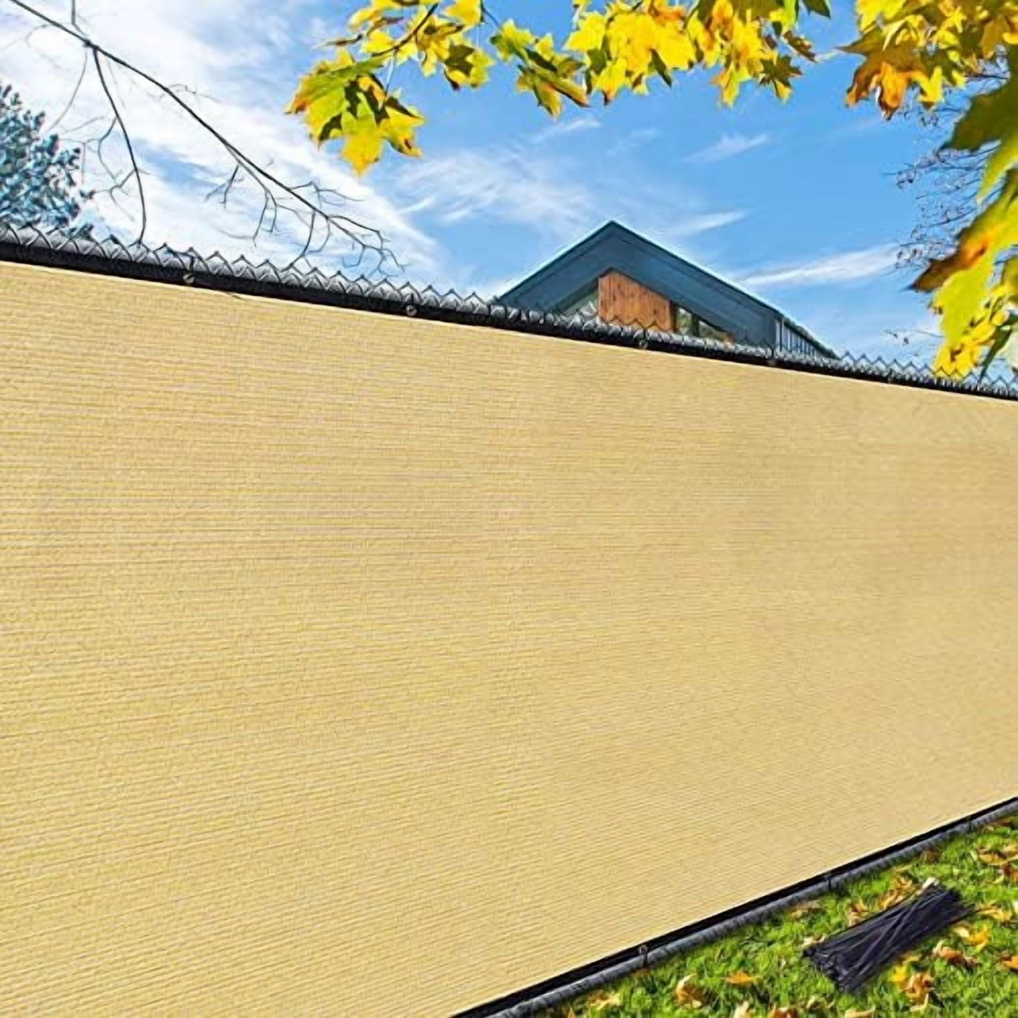 iCover 4x12ft Fence Privacy Screen, Heavy Duty Fencing Panels Screens ...