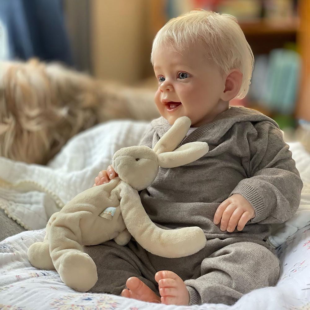 iCradle Finished Handmade 24 Inch 58cm Reborn Toddlers Boys Doll ...