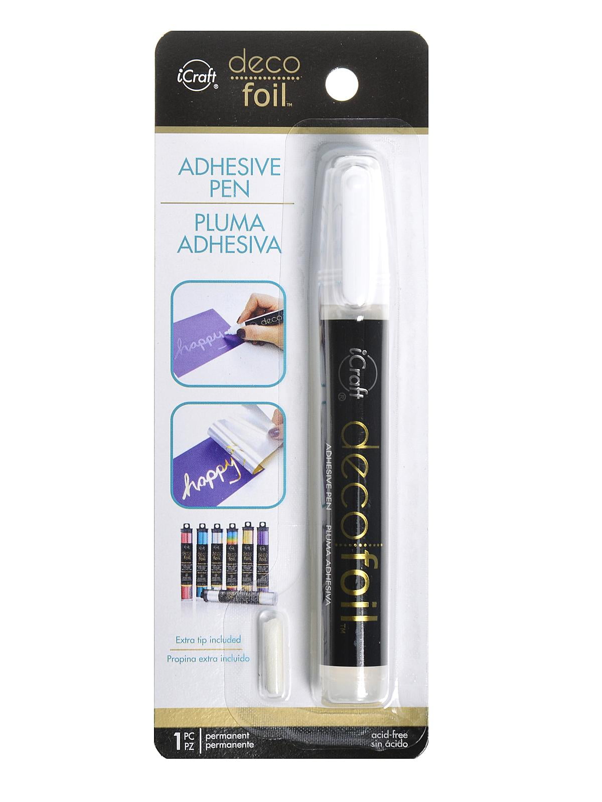 iCraft Deco Foil Adhesive Pens each (pack of 4) - Walmart.com