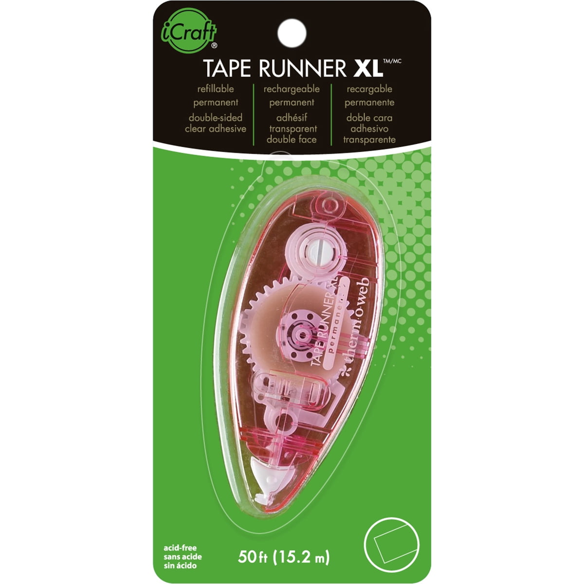 iCraft Memory Tape Runner XL-.312"X600" - Walmart.com