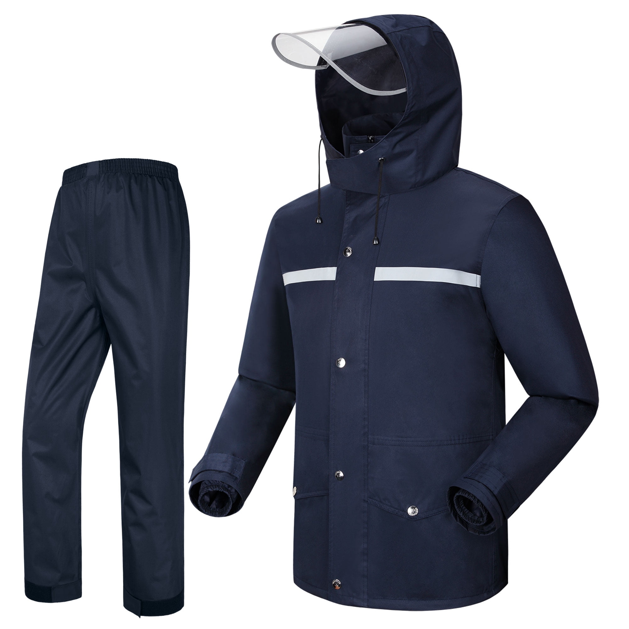 iCreek Rain Suit Jacket & Trouser Suit Raincoat for Men & Women Outdoor ...