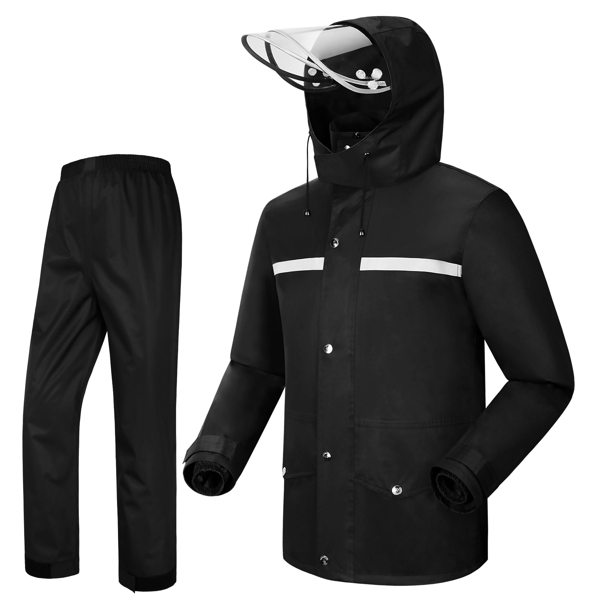 iCreek Waterproof Adults Clothes, High-Vi Rain Suit 5X Plus Size ...