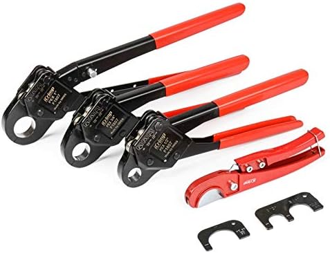 iCrimp Angle Head F1807 PEX Pipe Crimping Tool for Copper Rings - 1/2&3 ...