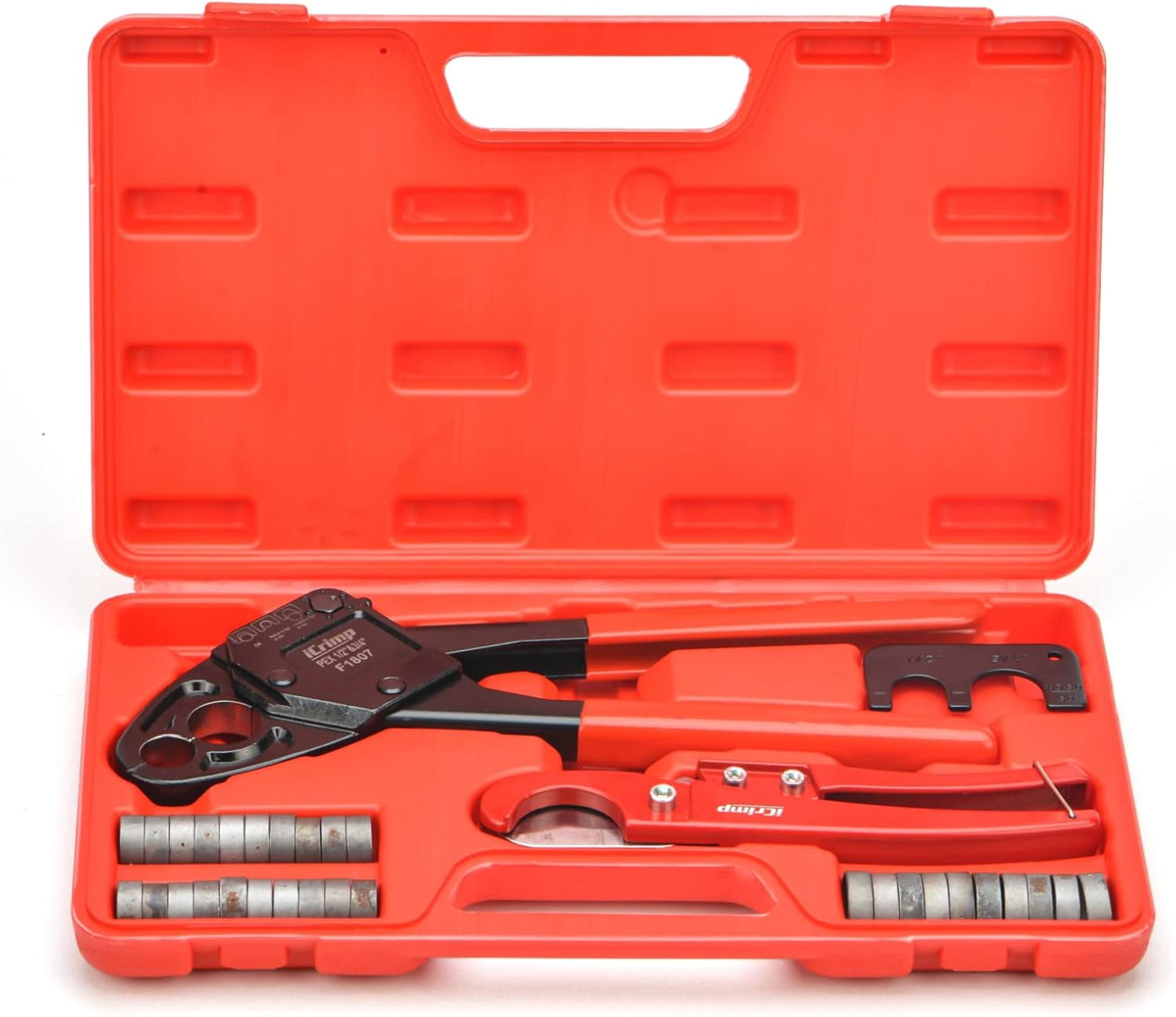 iCrimp Angle PEX Crimping Tools Combo Kits for 1/2" & 3/4" Pex Crimp ...