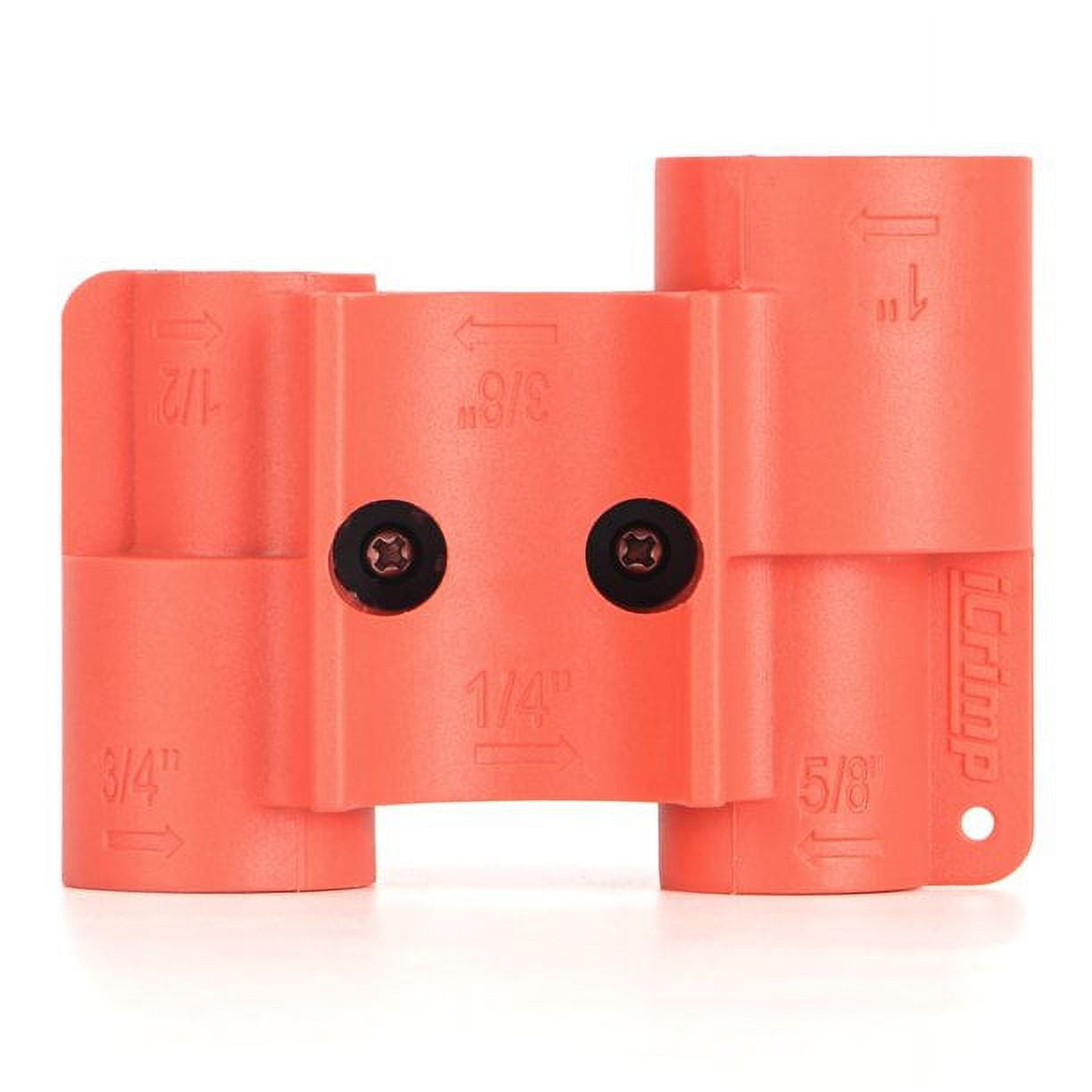 iCrimp CRQ03 Deburr & Gauge Tool Sized 1/4" to 1", PEX Chamfer and ...