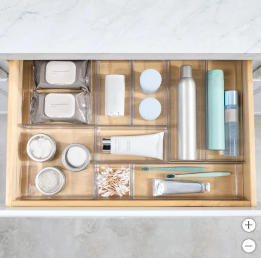 iDESIGN 9-piece Drawer Organizer Set - Walmart.com