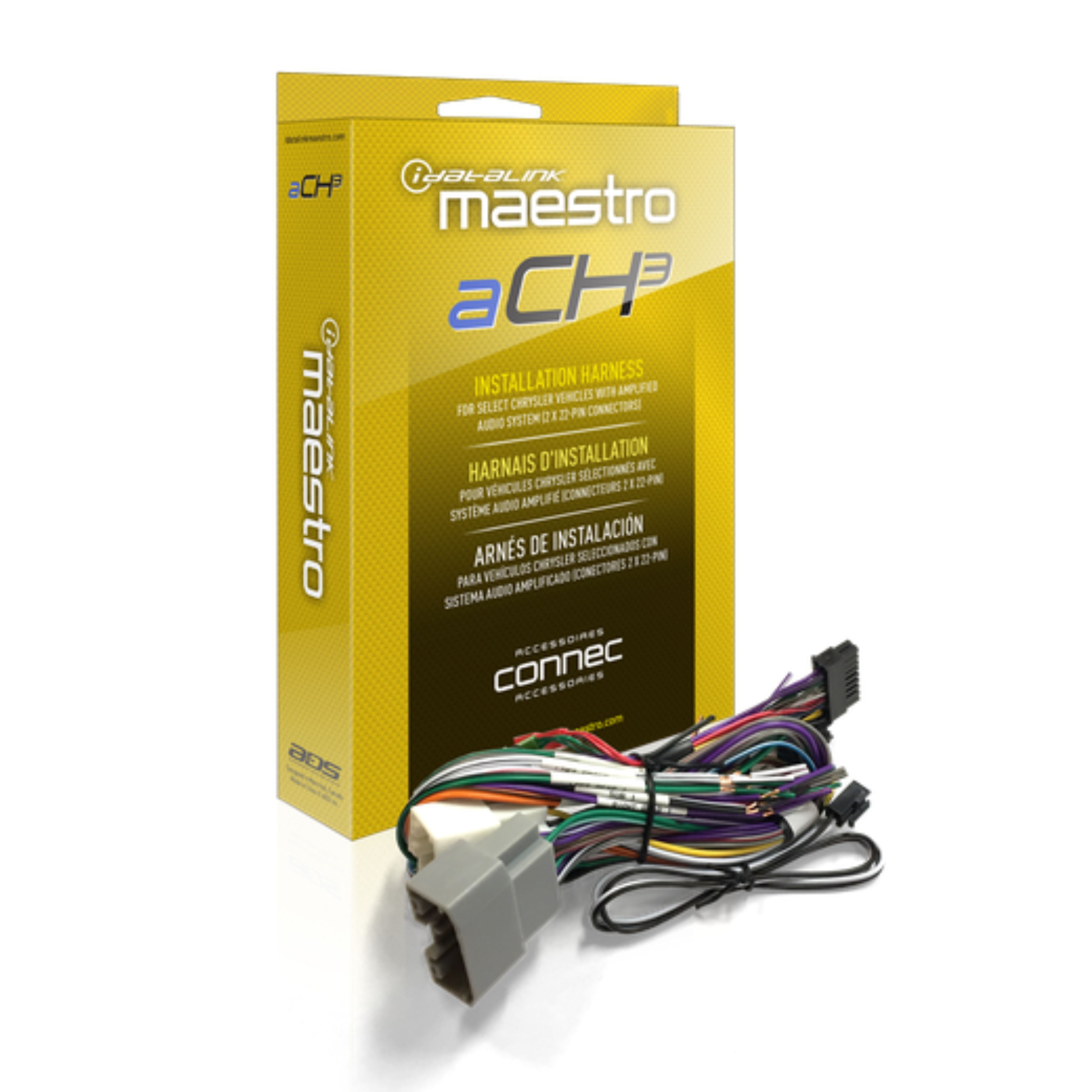 iDatalink HRN-AR-CH3 Maestro AR Amplifier Replacement Module Wire T ...