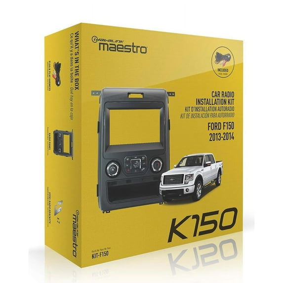 iDatalink KIT-F150 K150 Dash Kit for 2013-2014 Ford F150 Trucks ...