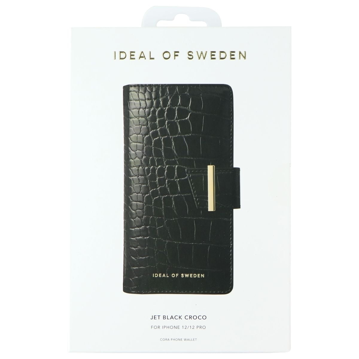 iDeal of Sweden Phone Wallet Case for iPhone 12 and 12 Pro - Black ...