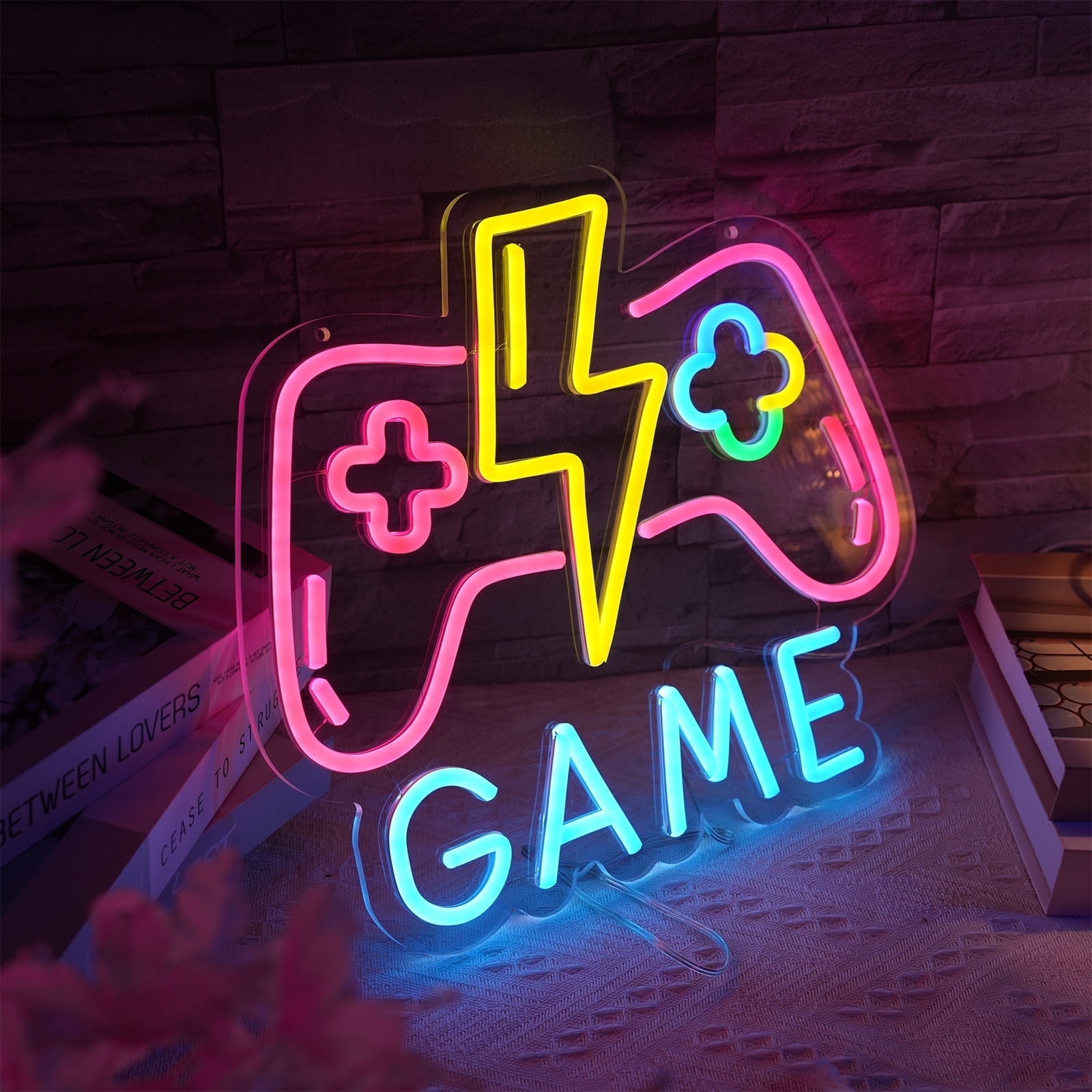 iDecoMart Gamepad Neon Signs, PC Gamer Neon Lights, Boys' Gift - Game ...