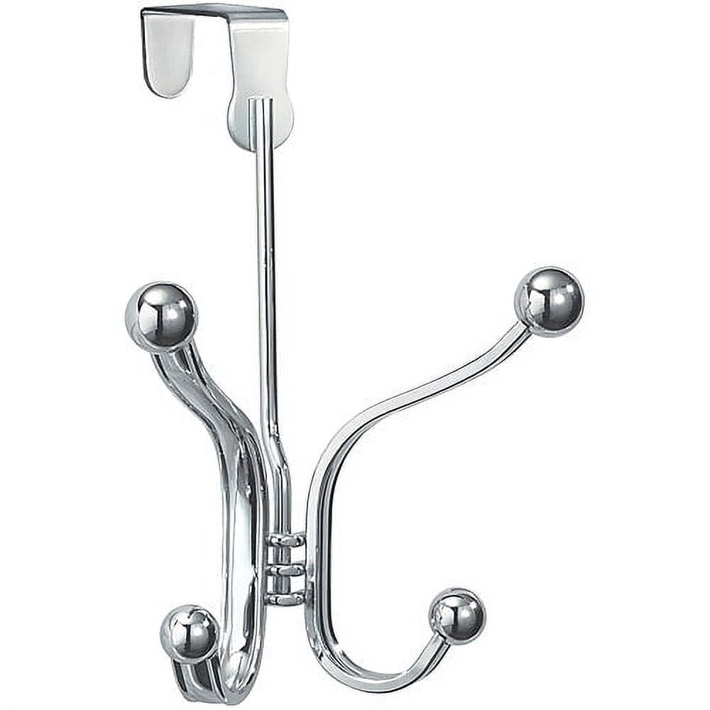 iDesign 53370 Quad Hook, Steel Chrome - Walmart.com