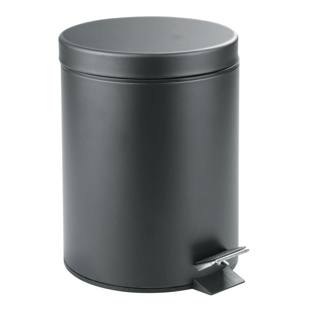 iDesign, 5L Step on Trash Can, Matte Gray - Walmart.com