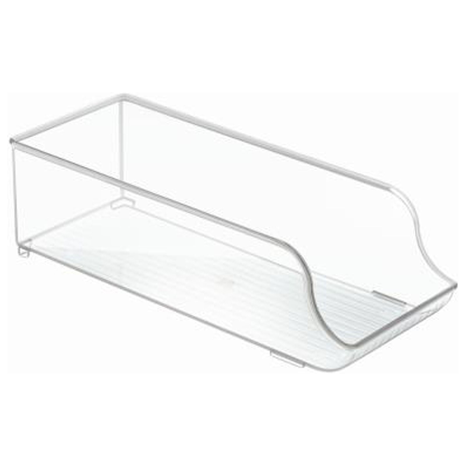 iDesign 70930 Refrigerator Can & Drink Holder, BPA-Free Clear Plastic ...