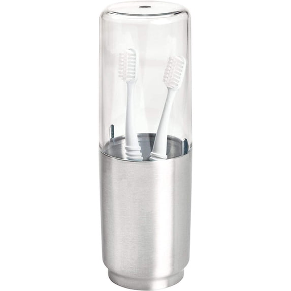 iDesign Austin Metal Covered Holder Stand, Holds Regular and Electric ...