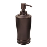 iDesign Bronze Solid Print 8 oz Soap Pump Dispenser - Walmart.com
