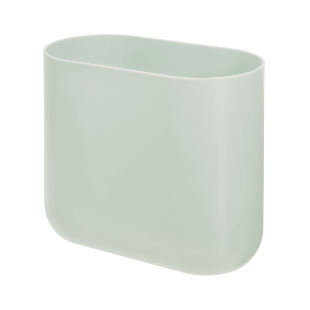 iDesign, Cade Slim Oval Waste Basket, Sage Green - Walmart.com