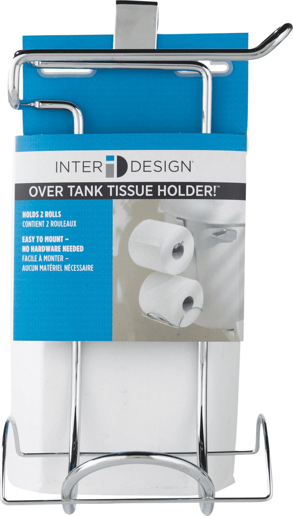 iDesign Classico Over-the-Tank Toilet Paper Holder - Pack of 2 ...