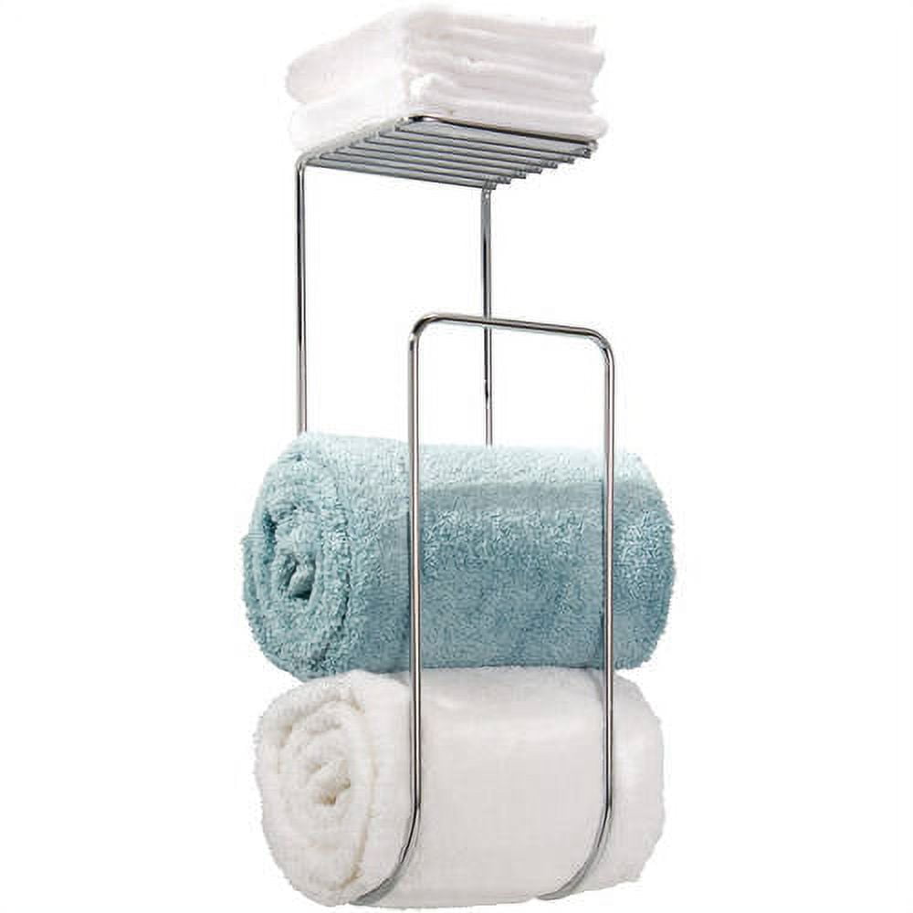 iDesign Classico Wall Mount Hand Towel Holder for Bathroom - Walmart.com
