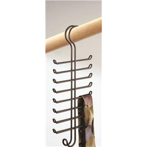 iDesign Classico Vertical Closet Organizer Rack for Ties, Belts ...