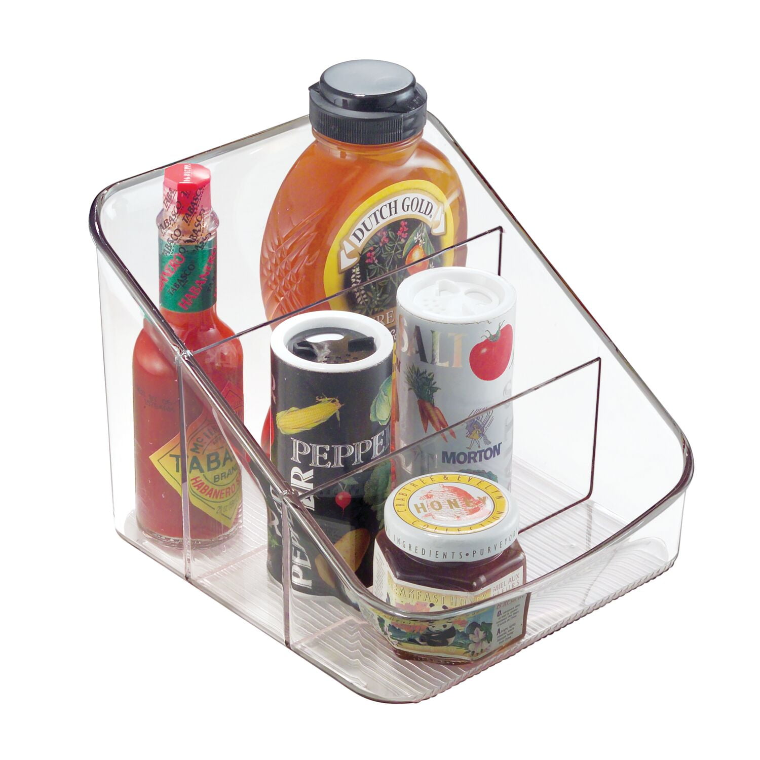 iDesign Clear 3-Tier Linus Packet Organizer Bin - Walmart Business Supplies