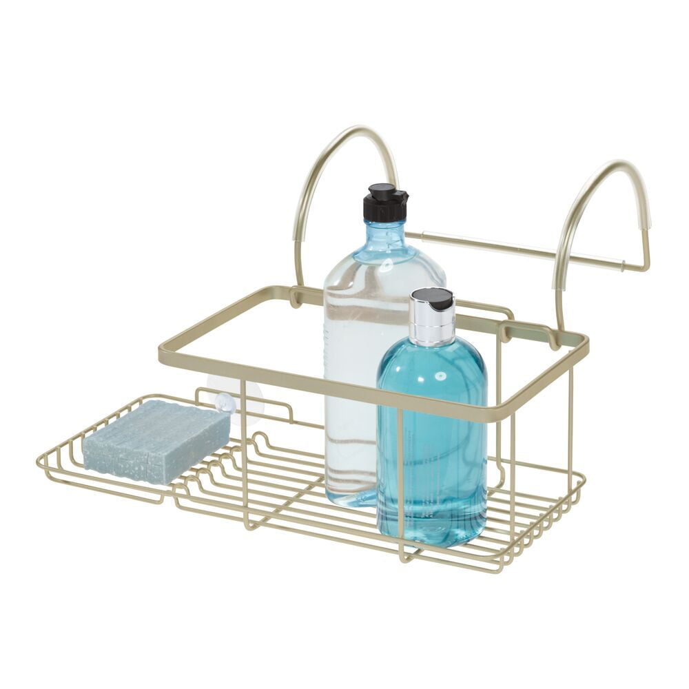 iDesign, Everett Over-the-Side Bathtub Caddy, Matte Brass - Walmart.com
