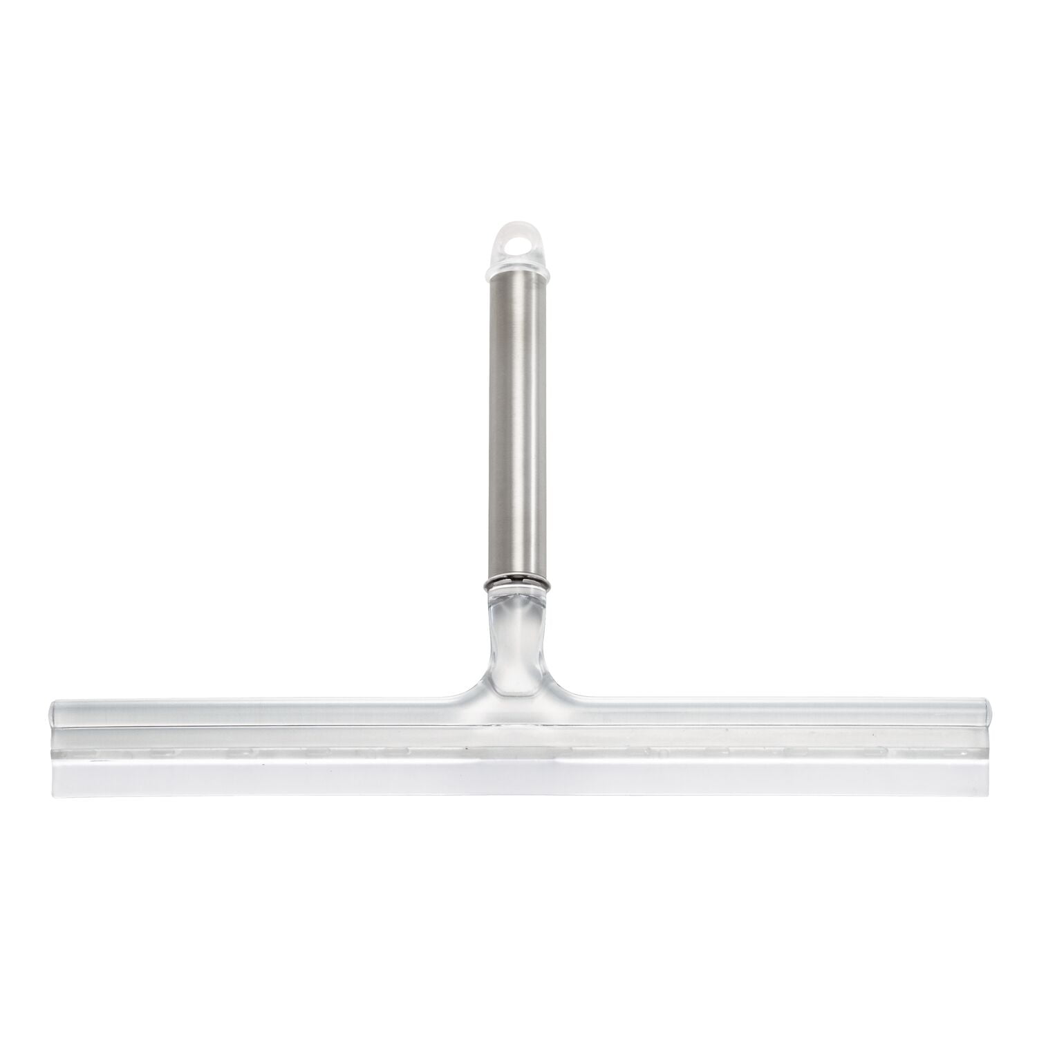 iDesign Forma Brushed Stainless Steel Squeegee with Suction Storage ...