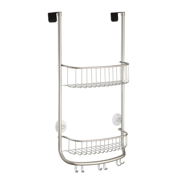 iDesign Forma Over the Door Shower Caddy, Satin - Walmart.com