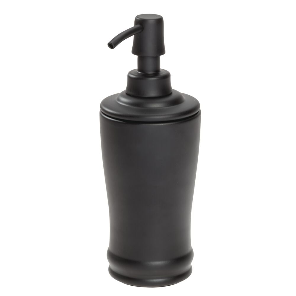 iDesign Metal Tall Soap Pump, Liquid Soap Dispenser Holds 8 Oz. for ...