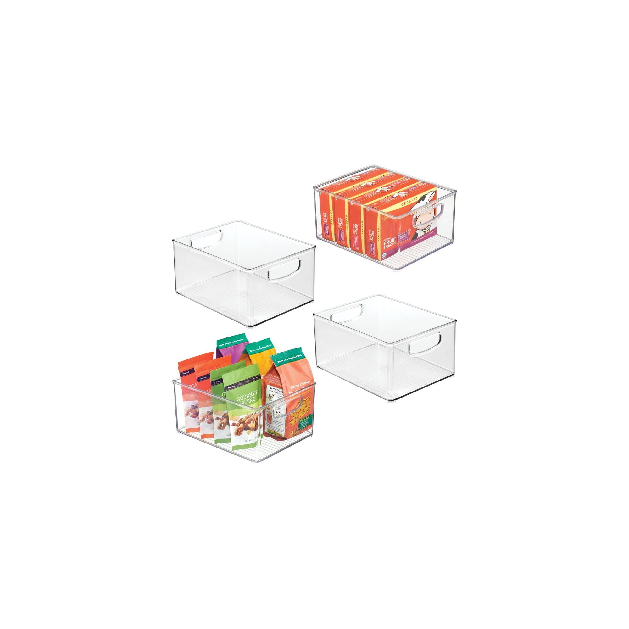 iDesign RPET Linus Bin 10 x 8 x 5, Set of 4 - Walmart.com